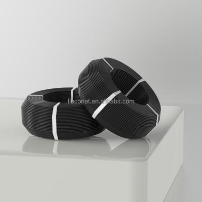 中国 FTTH GJYXCH 1xG.657A1 青いフラットデザインと1コアのフラット光ファイバードロップケーブル 販売のため