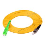 China Simplex/Duplex FTTH Fiber Optic Indoor Patch Cable SC/APC-SC/APC Optical Jumper Cable for sale