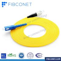 China Simplex/Duplex FTTH Fiber Optic Indoor Patch Cable SC/APC-SC/APC Optical Jumper Cable for sale