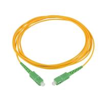 China Speed Data Transmission G657A2 Duplex Optical Fiber Patch Cord for Communication for sale