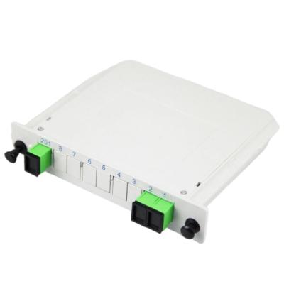 中国 1*8 1*16 SC APC UPC オプティカル PLC 光ファイバー カセット型 PLC スプリッター 4Gネットワーク 1 販売のため