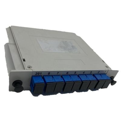 中国 1*8 1*16 SC APC UPC オプティカル PLC 光ファイバー カセット型 PLC スプリッター 4Gネットワーク 1 販売のため