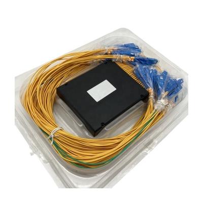 Cina Supply Fiber Optical PLC Splitter 1X8 1X16 SM ABS Box per la fabbricazione di cordoni a fibra in vendita