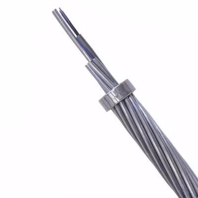 Cina 210 kN Fibra di cavo OPGW per installazione aerea da 2 a 144 nuclei AA e come filo in vendita