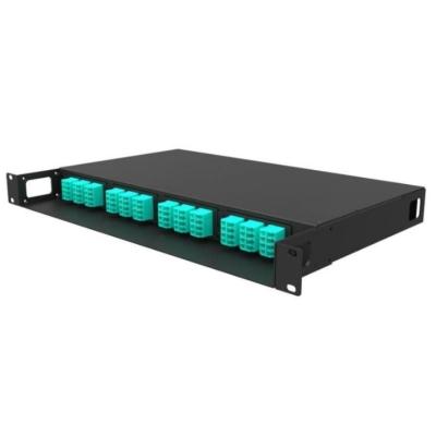 Cina 1U 19' Racks Enclosure MPO-LC Connector Fiber Optic Cassette Patch Panel per il montaggio del rack in vendita