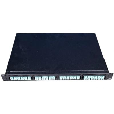 Cina 1U 19' Racks Enclosure MPO-LC Connector Fiber Optic Cassette Patch Panel per il montaggio del rack in vendita