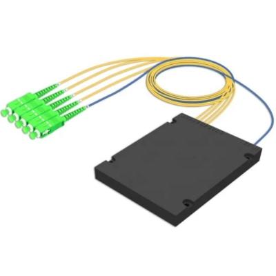 Cina 1x16 PLC Fiber Optic Splitter in FTTX Plastic Box con connettore PC UPC in vendita