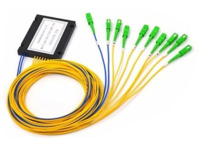 Cina SC APC/UPC Connector Type ABS PLC Splitter per FTTH 1*2 1x4 1*32 in scatola ABS in vendita