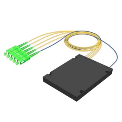 Cina Mini-tubo/ABS Box/Plug-in PLC Splitter 1x4 1x8 SC APC per FTTH e 3 in vendita