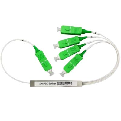 Cina Mini-tubo/ABS Box/Plug-in PLC Splitter 1x4 1x8 SC APC per FTTH e 3 in vendita
