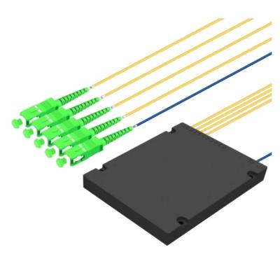 Cina Mini-tubo/ABS Box/Plug-in PLC Splitter 1x4 1x8 SC APC per FTTH e 3 in vendita