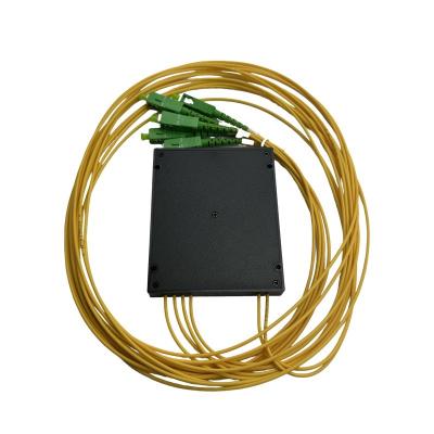 Cina 1260 nm Fibra ottica 1*8 Sc APC ABS Box PLC Splitter per rete di distribuzione ottica FTTH in vendita