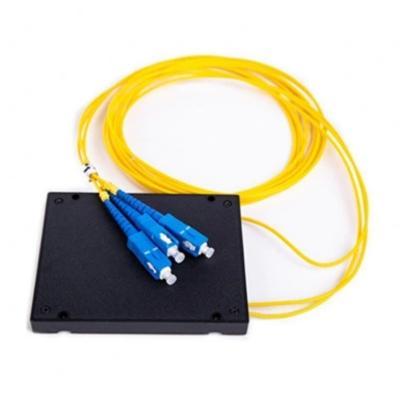 Cina ABS BOX FTTH PLC Fiber Optic Splitter 1x8 1x16 1x32 per infrastrutture di rete stabili in vendita