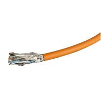 China FTTX Fiber Optic Cable Cat 7A Sf/UTP RJ45 Patch Cable Double Shielded Network LAN Cable for sale
