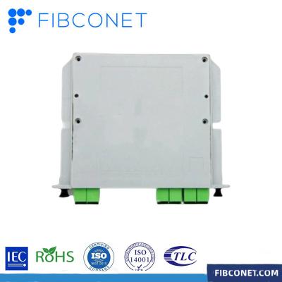 China SC Conector APC/UPC Tipo 1x8 1x16 Splitter PLC Óptico Mini Box Fibra Óptica Terminal Box à venda