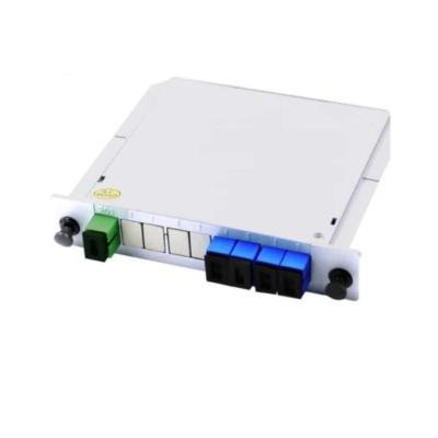 China 1x2/1x4/1x8 SC UPC SM 0,9 mm Fibra Óptica PLC Splitter para FTTH LGX Tipo 1x8 Fibra Core à venda