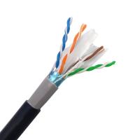 China FTTX/FTTH Network Solution 1000ft/305m SFTP Cat6 Cat6a Fiber Cable with Shielding for sale