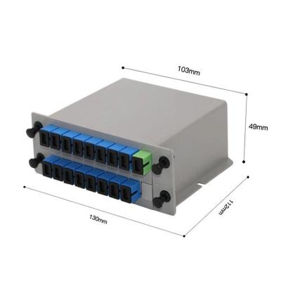 Cina FTTH SC/UPC 1 * 16 Plug-in LGX Fibra ottica Splitter Box Plug-and-play Design per facile in vendita