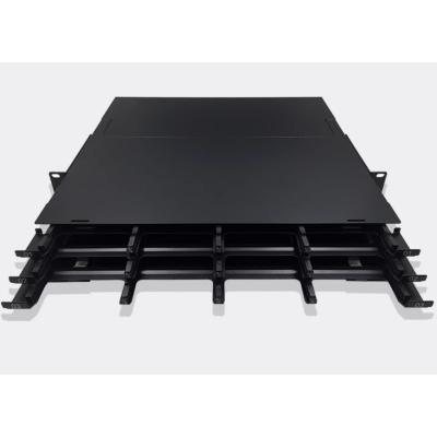 Cina FTTH FTTX 12/24 Fibre Mtp/Mpo Cassette 8 Port Patch Panel per reti a fibra SM/OM3/OM4 in vendita