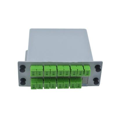 Cina FTTH SC/UPC 1 * 16 Plug-in LGX Fibra ottica Splitter Box Plug-and-play Design per facile in vendita