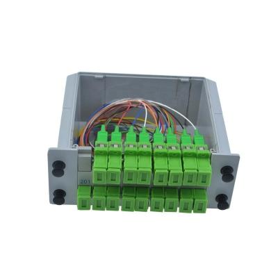 Cina FTTH SC/UPC 1 * 16 Plug-in LGX Fibra ottica Splitter Box Plug-and-play Design per facile in vendita
