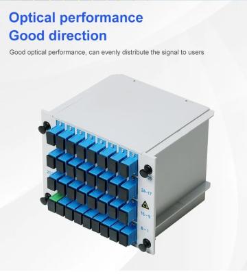 Cina Separatore a fibra ottica della scatola di inserimento del cavo dello Sc UPC dello Sc APC di FTTH FTTx 1x4 1x8 1x16 1x32 in vendita