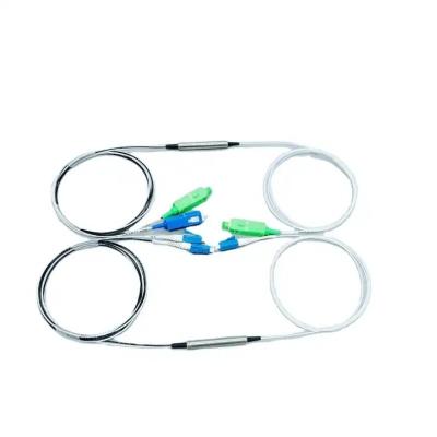 Cina Micro tubo in acciaio 1310nm 1490nm 1550nm Fibra ottica divisione lunghezza d'onda FWDM Multiplexer per EDFA in vendita