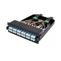 China High Density Fiber Optic FTTH MPO MTP Modular Cassette Box for Network Optimization for sale