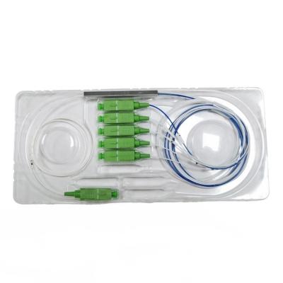 Cina Connettore ottico della metropolitana d'acciaio del separatore ottico 1x8 1x5 1x4 dello SpA della scatola dell'ABS dello Sc APC di FTTH mini in vendita