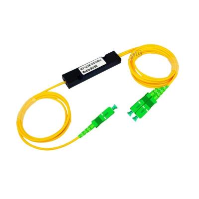 Cina SC/UPC SC APC connettore cavo in fibra ottica 1*2 Splitter singolo modo G652D/G657A per B2B in vendita