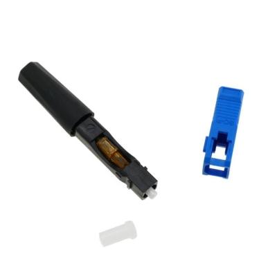 中国 FTTH SC UPC シングルモード 55mm 光ファイバー・ファスト・コネクタ データシート 中央 2 タイム 販売のため