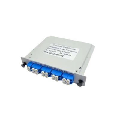 Cina SC APC G657A1 G657A2 Fibra ottica plug-in cassetta PLC Splitter per prestazioni stabili in vendita