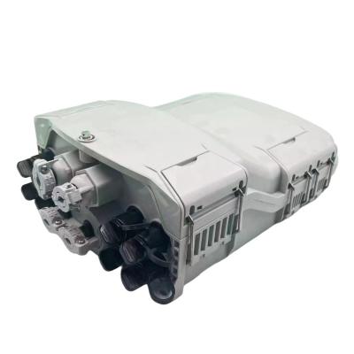 中国 8コアまたは16コアABSグレー 2in4out光学端末ボックスIP55保護 販売のため