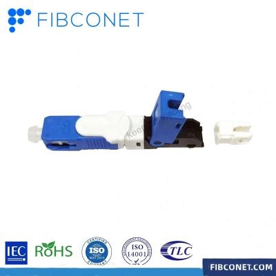 China Snelheid Laser Lichtbron SC UPC Glasvezel Snelle Connector voor moeiteloze verbindingen Te koop