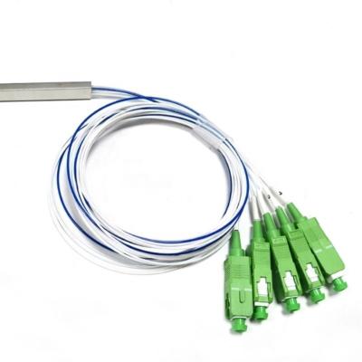 中国 不均衡ファイバー PLC スプリッタ SC/APCコネクタ -40- 85C 室内ケーブルカップラーに最適 販売のため