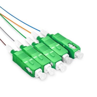 中国 不均衡ファイバー PLC スプリッタ SC/APCコネクタ -40- 85C 室内ケーブルカップラーに最適 販売のため