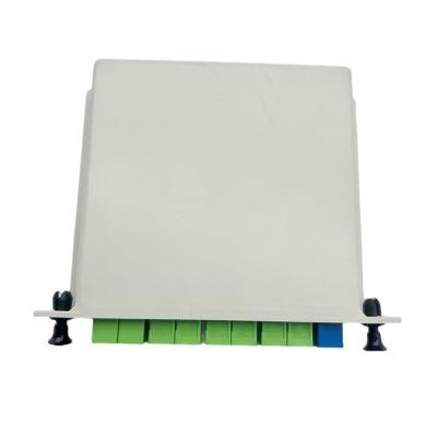 中国 1*8 1*16 SC APC UPC G657A1 光学PLC 光ファイバーカセットタイプ設計付き分割機 販売のため