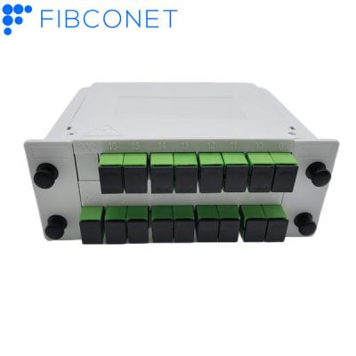 中国 1x4 1x8 1x16 1x32 SC UPC SC APC オーダーメイドデザインの光ファイバーPLCカセットスプリッター 販売のため