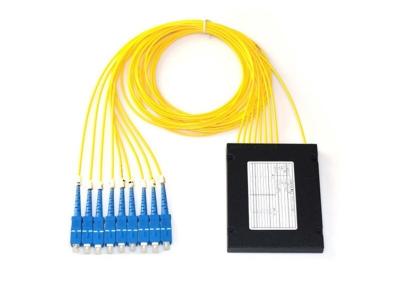 中国 FTTX ネットワーク ABS ボックス PLC 光ファイバースプリッタ SC LC FC ST APC UPC PC コネクタ 販売のため