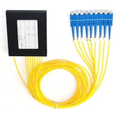 中国 FTTX ネットワーク ABS ボックス PLC 光ファイバースプリッタ SC LC FC ST APC UPC PC コネクタ 販売のため
