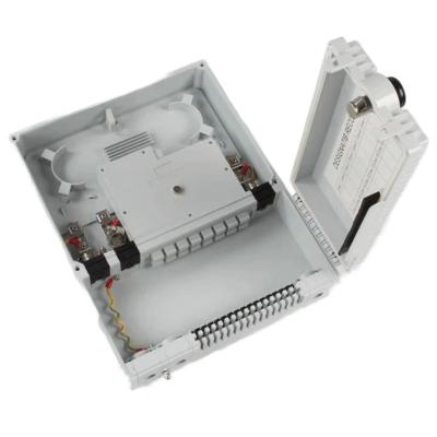 Cina Casella di distribuzione di fibre ottiche tipo 8/16/24 Core Casella settica nera Serratura a forma di cassaforte in vendita