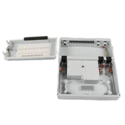 Cina Casella di distribuzione di fibre ottiche tipo 8/16/24 Core Casella settica nera Serratura a forma di cassaforte in vendita