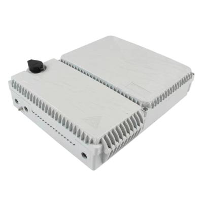 Cina Casella di distribuzione di fibre ottiche tipo 8/16/24 Core Casella settica nera Serratura a forma di cassaforte in vendita