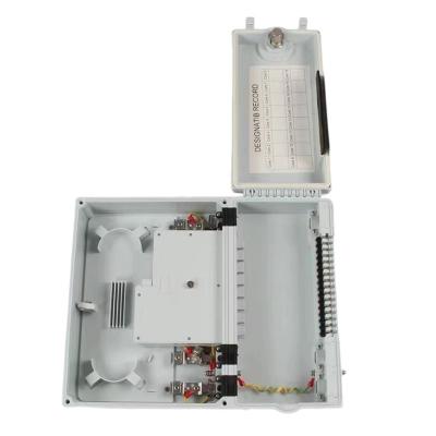 Cina Casella di distribuzione di fibre ottiche tipo 8/16/24 Core Casella settica nera Serratura a forma di cassaforte in vendita