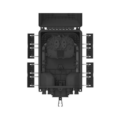 中国 安定 IP68 PC ABS FTTx 耐久ネットワーク接続のための光ファイバー配送箱 販売のため