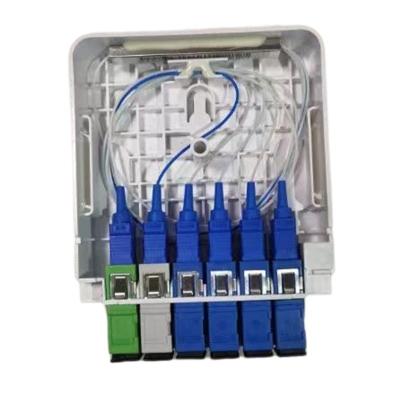 Cina Splitter PLC per la distribuzione di fibre in singolo modo 1x5 sbilanciato ad alta affidabilità in vendita