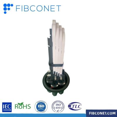 Cina FTTX Nero 144F PC ABS IP68 Anti-aging Fiber Splicer Dome Joint Enclosure con 1 Time in vendita