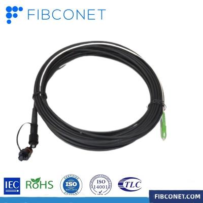 Cina 1 Mini SC APC Fibra ottica IP68 Pre-connettore Patch Cord per FTTH LSZH Jacket Material in vendita