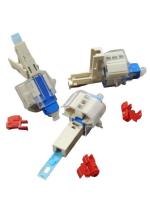China 2 SC Quick Connector for Optic Fiber 3 Point Fast FTTH Connection for sale