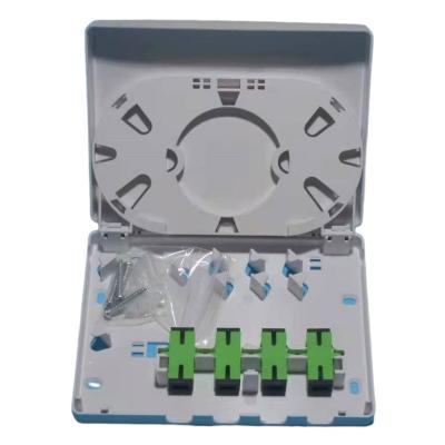 China FTTH FTTB FTTX Red 86mm Mini Invisible Terminal de interior de la pared del rostro de la placa de salida de la caja en venta